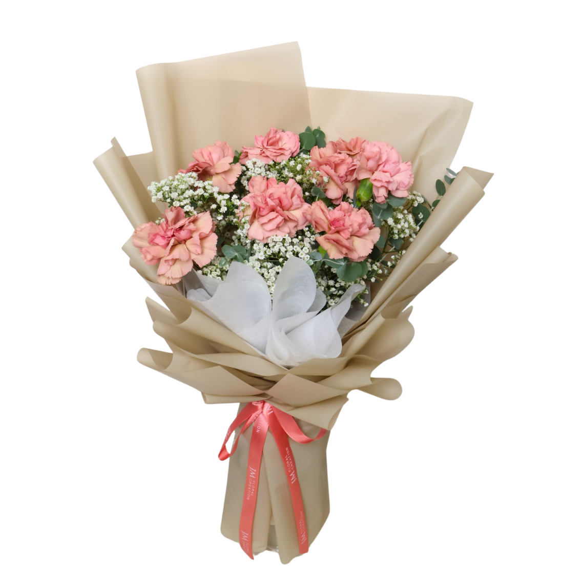 Love Glamour (8 Carnation) - Flower Bouquet