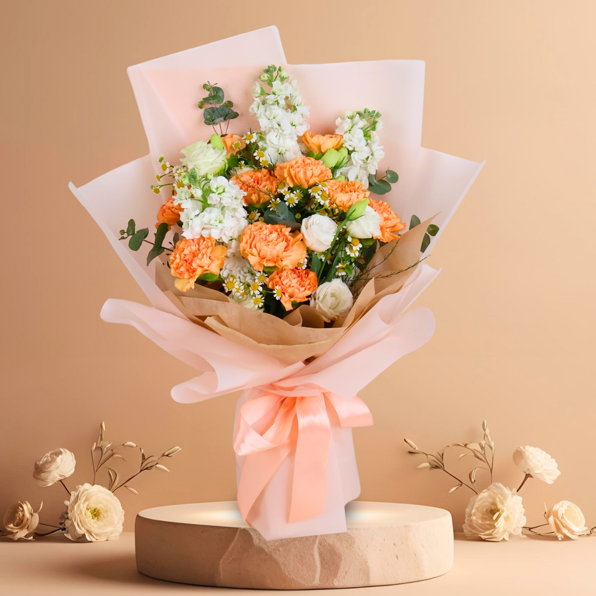 Soft Symphony (Carnations, Mattiola)