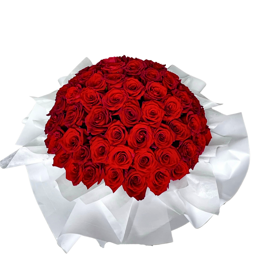 Jenna (99 Roses) - Flower Bouquet – JM Flower