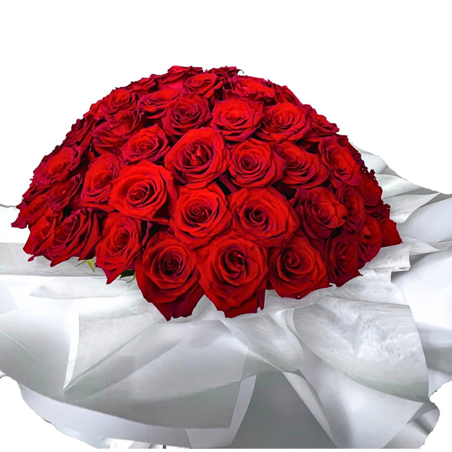 Jenna (99 Roses) - Flower Bouquet – JM Flower