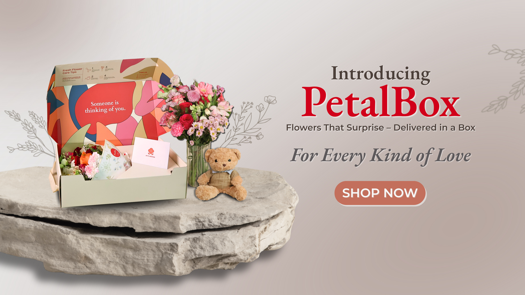 PetalBox Flower Gift Boxes | Bloom Box Delivery | JM Flower