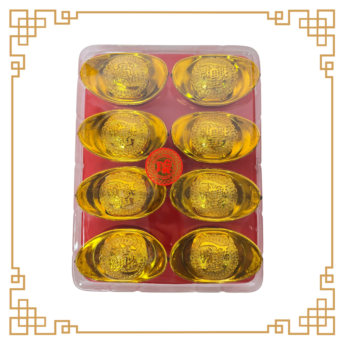 CNY Gold Coins 6.5cm (8P) | JM Flower