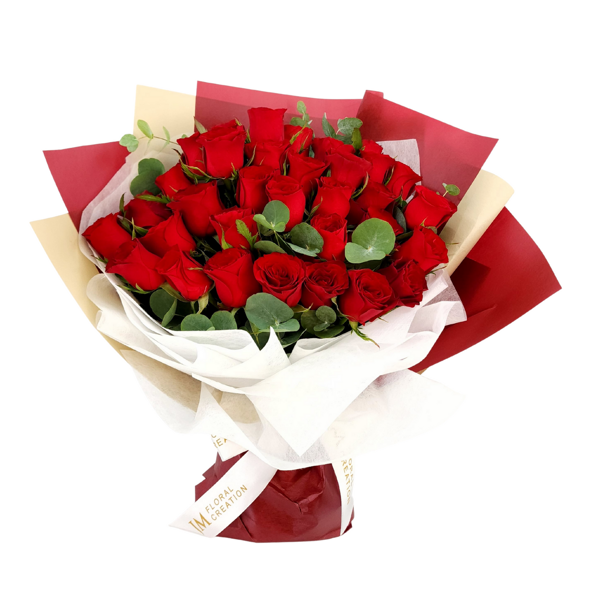 Guiliana - 33 Roses Bouquet | Ji Mei Flower